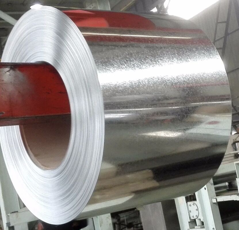 Zinc Coated Galvanized Steel Coil Rolled Regular Spangle G40 G60 1250mm ...